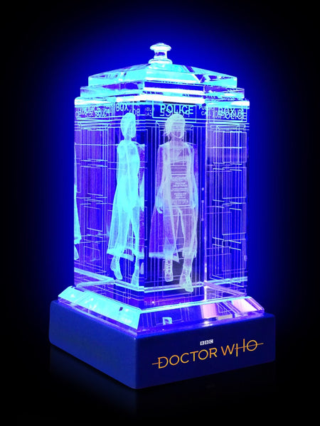13th Doctor Who Jodie Whittaker Crystal TARDIS Collection BBC – Crystal ...